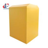 China Clothing Recycling Bins Custom Metal Fabrication for Community Recycling for sale