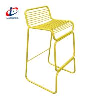 China Modern Metal Bar Stools Custom Metal Tube Bending for Commercial Seating for sale