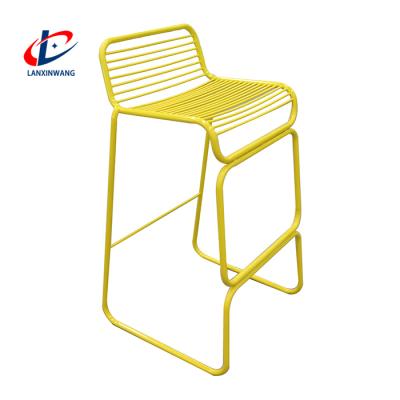 China Modern Metal Bar Stools Custom Metal Tube Bending for Commercial Seating for sale