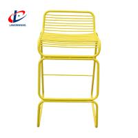 China Modern Metal Bar Stools Custom Metal Tube Bending for Commercial Seating for sale