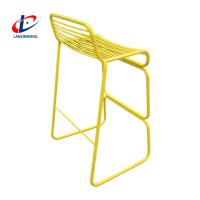 China Modern Metal Bar Stools Custom Metal Tube Bending for Commercial Seating for sale