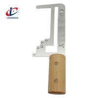 China Custom Wire Drawing Aluminium Crab Measuring Calipers for Seafood Sorting for sale