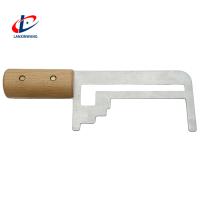 China Custom Wire Drawing Aluminium Crab Measuring Calipers for Seafood Sorting for sale