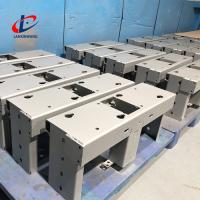 China Carbon Steel Industrial Frame Support Mount Custom Sandblasted for sale