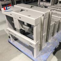 China Carbon Steel Industrial Frame Support Mount Custom Sandblasted for sale