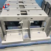 China Carbon Steel Industrial Frame Support Mount Custom Sandblasted for sale