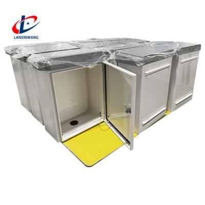 China Carbon Steel Industrial Electrical Control Box Custom Powder Coated Waterproof for sale