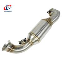 China Engine Exhaust Pipe Metal Turbocharger Downpipe Customized Flanged Joint for sale
