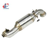 China Engine Exhaust Pipe Metal Turbocharger Downpipe Customized Flanged Joint for sale