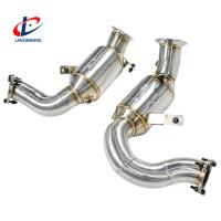 China Stainless Steel Automotive Exhaust Pipes Custom Thermal Deformation Control for sale