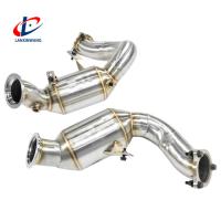 China Stainless Steel Automotive Exhaust Pipes Custom Thermal Deformation Control for sale