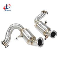 China Stainless Steel Automotive Exhaust Pipes Custom Thermal Deformation Control for sale