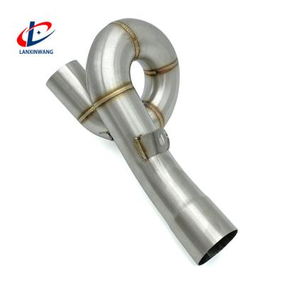 China Stainless Steel Motorcycle Exhaust Pipes Customized for Track for sale