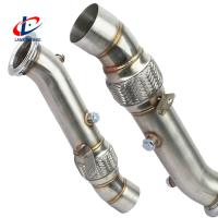 China Automotive Stainless Steel Exhaust Pipe Ends Turbo Down Pipe For High Flow System for sale