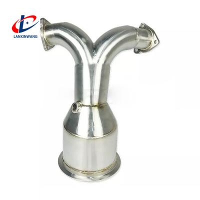 China Custom High Flow Catalytic Converter Exhaust Pipe for Turbocharged SUV for sale
