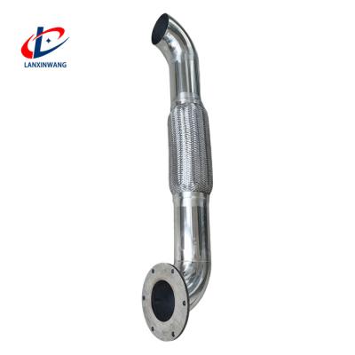 China Custom Stainless Steel Flexible Exhaust Pipes For Vehicle OEM/ODM for sale