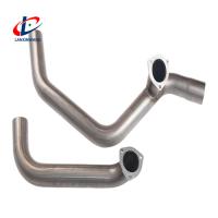 China Y Shaped Custom Exhaust Pipe for Dual Exit Exhaust System for sale