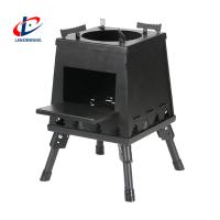 China Camping Wood Stove Custom Metal Fabrication for Cooking / Heating for sale