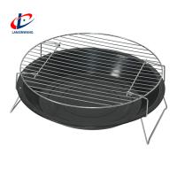 China Round Custom Barbecue Grill Lightweight For Backyard Camping Outdoor Cooking for sale