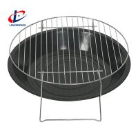 China Round Custom Barbecue Grill Lightweight For Backyard Camping Outdoor Cooking for sale