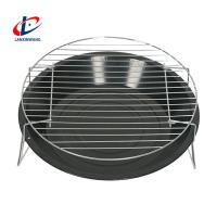 China Round Custom Barbecue Grill Lightweight For Backyard Camping Outdoor Cooking for sale