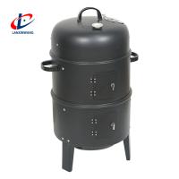China Outdoor Custom Barbecue Grill Double Layer For Smoking / Stove Top Cooking for sale