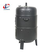 China Outdoor Custom Barbecue Grill Double Layer For Smoking / Stove Top Cooking for sale