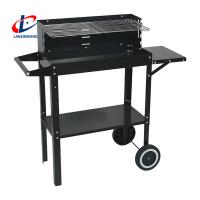 China Wheeled Custom Barbecue Grill for Backyard Barbecues / Mobile Cooking for sale