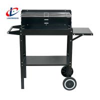 China Wheeled Custom Barbecue Grill for Backyard Barbecues / Mobile Cooking for sale