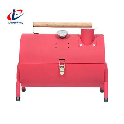 China Horizontal Custom Barbecue Grill for Smoke Controlled Cooking / Outdoor Use for sale