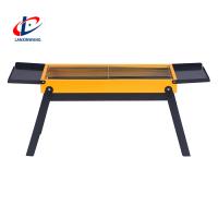 China Pull Out Metal Barbecue Grill Foldable For Portable Cooking / Storage for sale