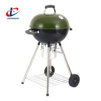 China Custom Metal Charcoal Grill with Ash Tray for Home Barbecue Cooking for sale