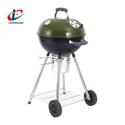 China Custom Metal Charcoal Grill with Ash Tray for Home Barbecue Cooking for sale