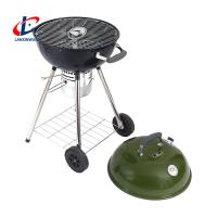 China Custom Metal Charcoal Grill with Ash Tray for Home Barbecue Cooking for sale