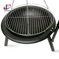 China Outdoor Cooking Custom Barbecue Grill Hanging Campfire Rack for sale
