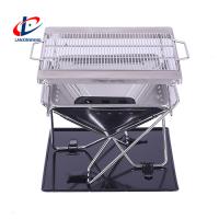 China Outdoor Folding Custom Barbecue Grill for Camping / Campfire Heating for sale