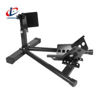 China Custom Motorcycle Front Wheel Stand Metal Fabrication for Parking / Maintenance for sale