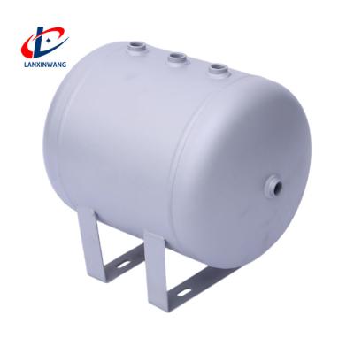 China Compressed Air Storage Custom Metal Tank with Mounting Brackets for sale