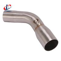 China Custom Motorcycle Mid Pipe for Airflow Management / Exhaust System Integration for sale
