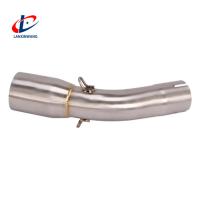 China Custom Motorcycle Mid Pipe for Airflow Management / Exhaust System Integration for sale