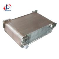 China Brazed Plate Heat Exchangers Custom Metal Fabrication for Fluid Heat Exchange for sale