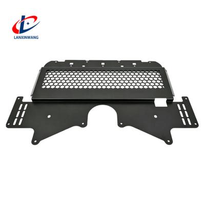 China Custom Protective Plates Metal Fabrication for Engine Oil Cooler Protection for sale