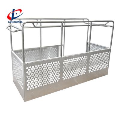 China Aerial Work Platform Custom Metal Frame Fabrication For Construction Access for sale