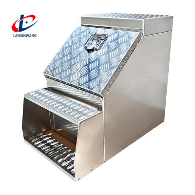 China Tool Box Custom Metal Fabrication For Vehicle Storage Boarding Assistance for sale