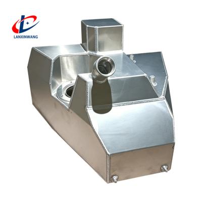 China Aluminum Alloy Custom Metal Tanks For Construction Machinery Hydraulic Systems for sale