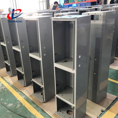 China Custom Cabinets Metal Fabrication for Automatic Vehicle Identification Terminals for sale