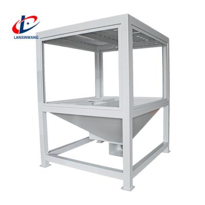 China Custom Metal Fabrication Hopper Frames for Material Storage and Discharge Equipment for sale
