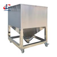 China Custom Metal Fabrication Storage Containers for Industrial Raw Materials for sale