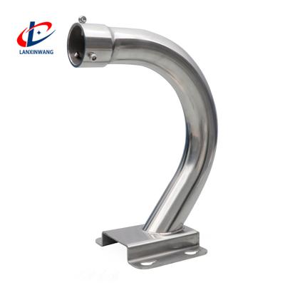 China Custom Metal Tube Bending Wall-Mount Brackets for Security PTZ Cameras for sale