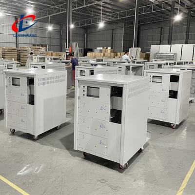China Custom Metal Fabrication Energy Storage Cabinets for Battery Module Integration for sale